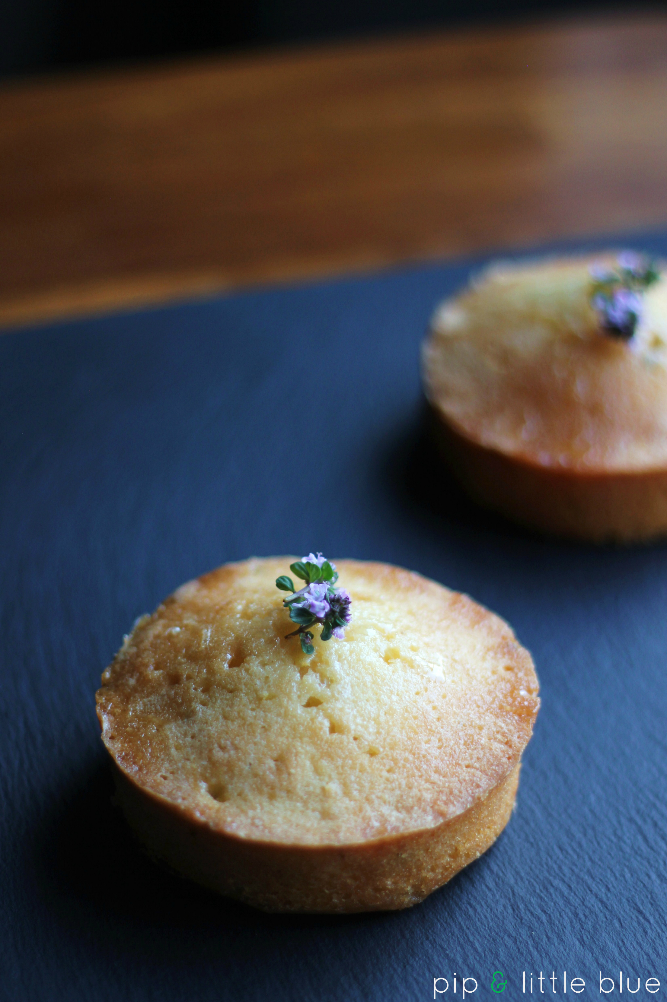 Sticky lemon thyme cakes | pip & little blue
