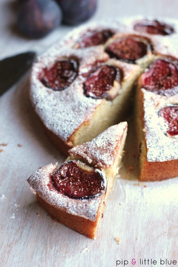 Fig frangipane cake | pip & little blue